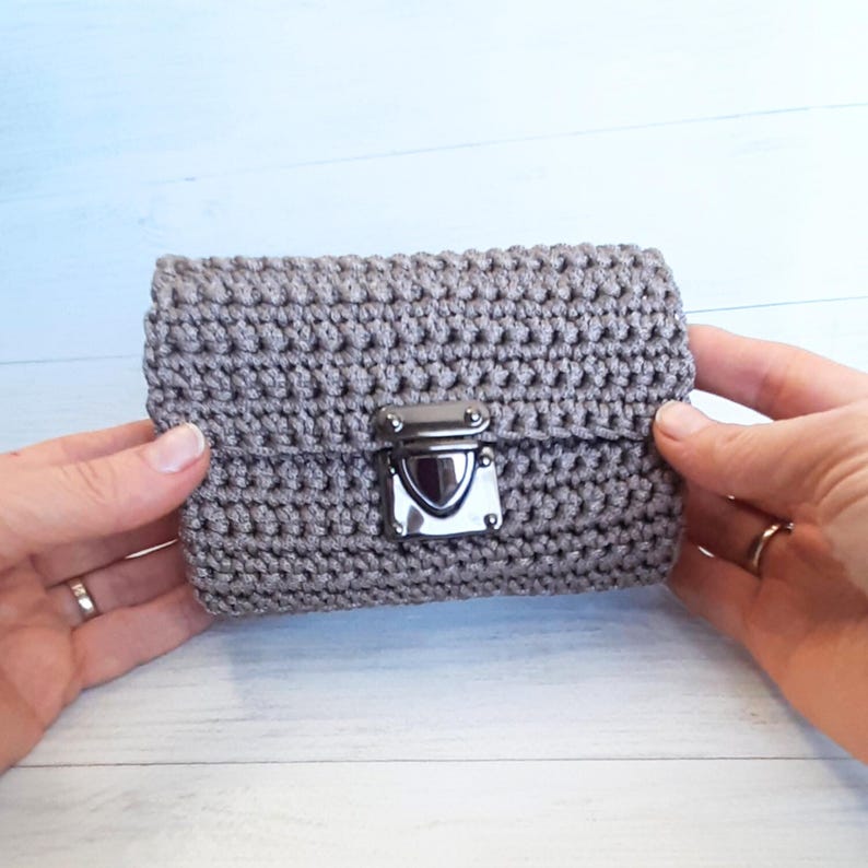 Easy Crochet Wallet Pattern: Beginner Card Holder (PDF Pattern) - Etsy