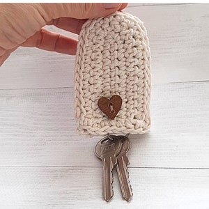 Crochet Key Case, Crochet Key Holder PATTERN , Key Cover Pattern, Key ...