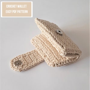 Easy Crochet Wallet Pattern: Beginner-friendly Card Holder (PDF Pattern ...