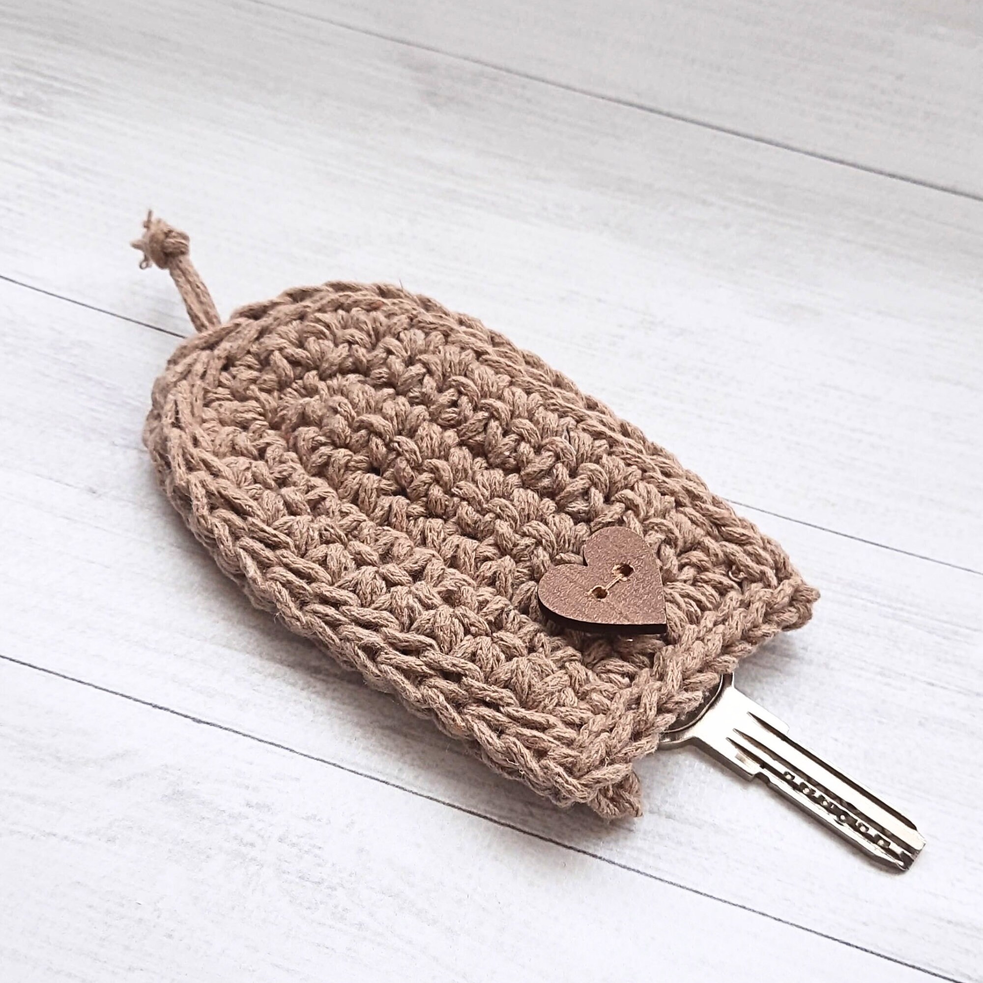 Crochet Key Holder Pattern, Easy Beginners Project (PDF Pattern) - Etsy