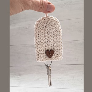 Crochet Key Case, Crochet Key Holder PATTERN , Key Cover Pattern, Key ...