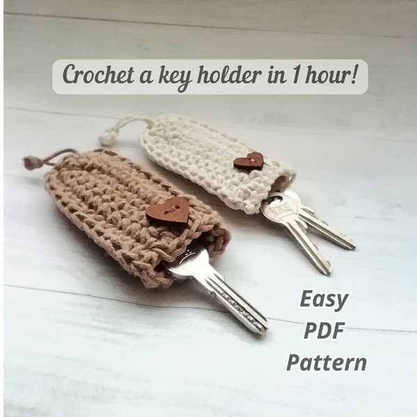 Crochet Key Holder - Etsy