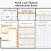 Fitness Planner Bundle, Health Planner, Printable, Digital Download ...