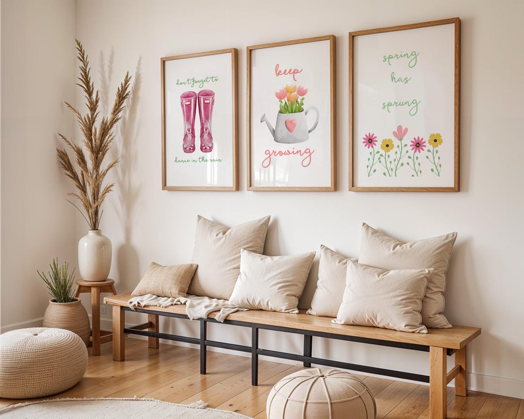 Spring Has Sprung Digital Print; Instant Download, Floral Poster for ...