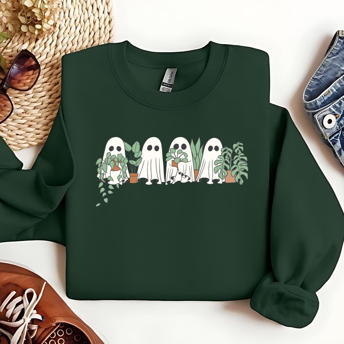 Adorable Planty Ghosts SVG Digital Download for Sublimation, Cricut ...