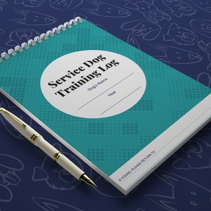 Printable Service Dog Training Log - Etsy