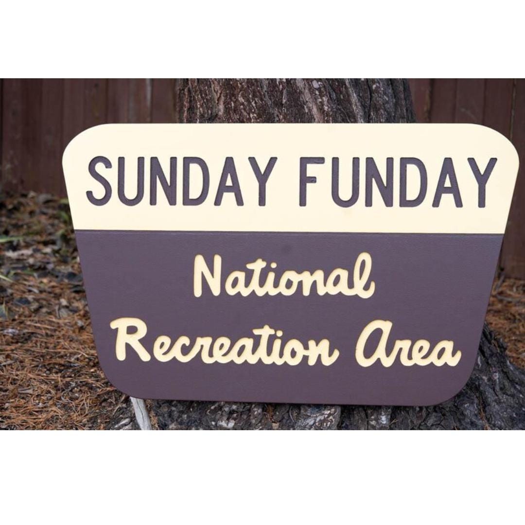 Custom National Recreation Sign - Etsy