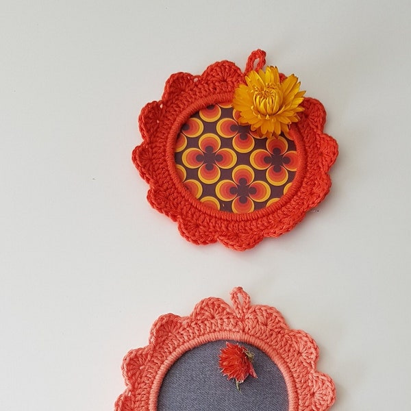 Crochet Photo Frame - Etsy
