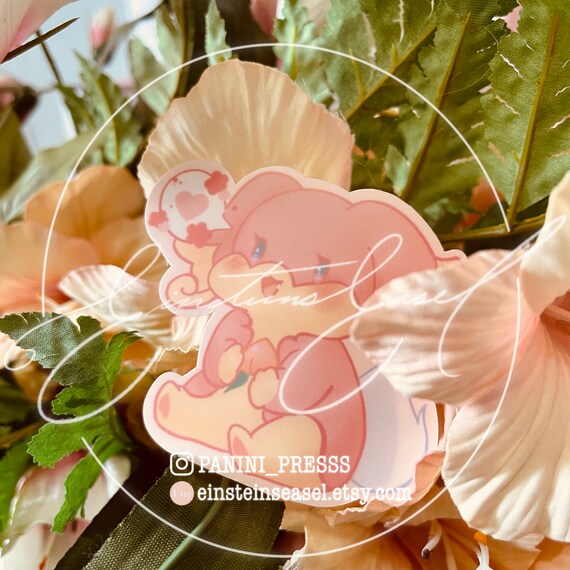 Pecha Berry Audino Matte Pokemon Vinyl Sticker - Etsy