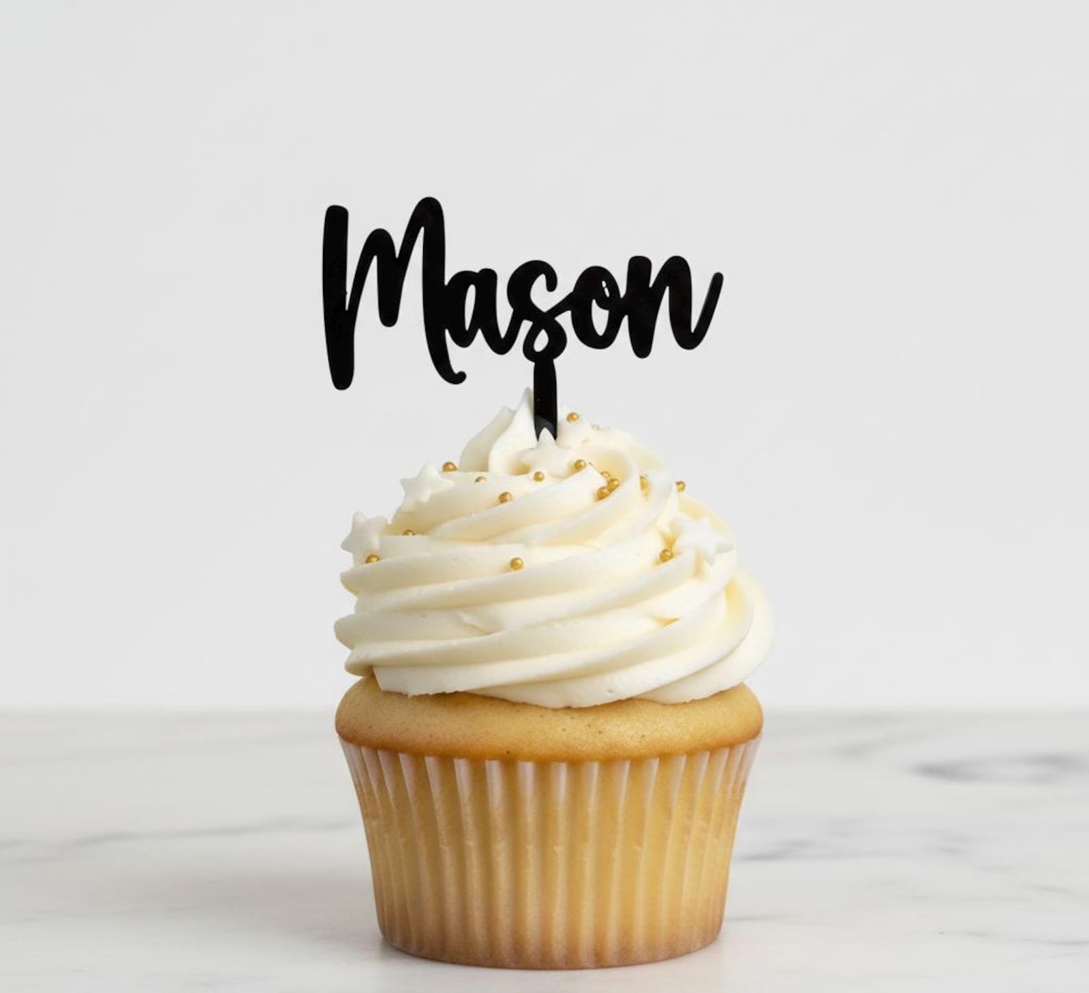 Personalized Cupcake Toppers | Cupcake Toppers | Acrylic Cupcake Topper ...