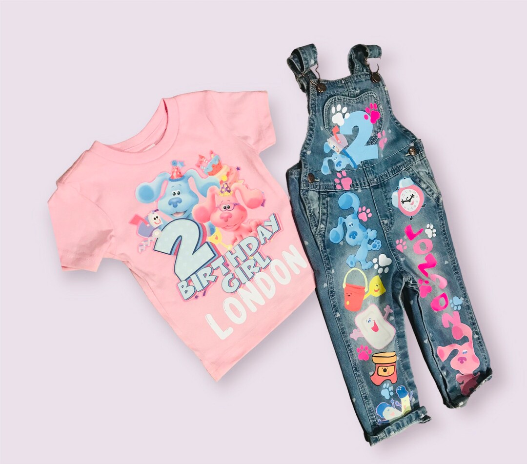 Blues Clues Overalls Blues Clues Outfit Blues Clues - Etsy