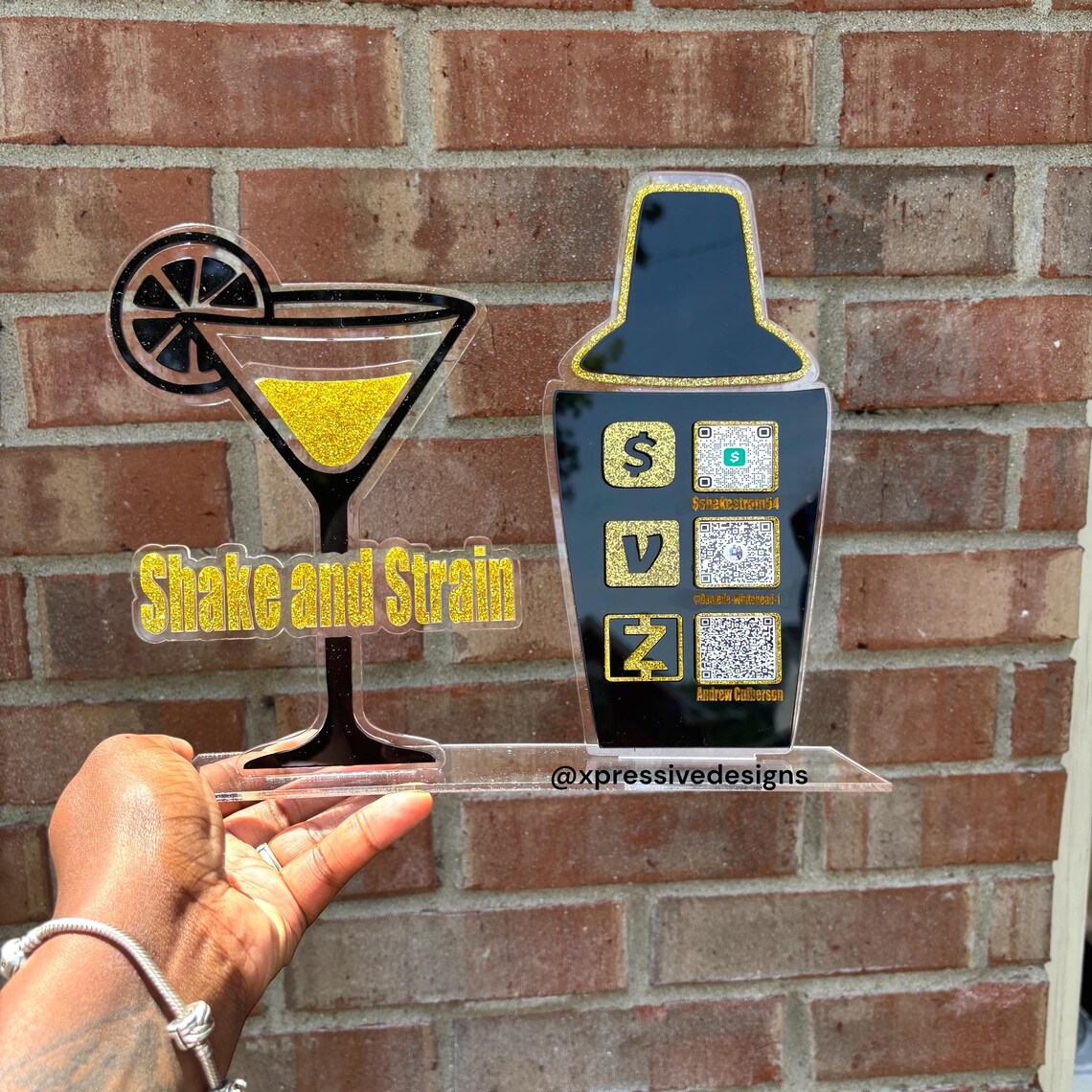 Bartender Sign/ Mobile Bartender Sign Scan to Pay Acrylic Sign - Etsy