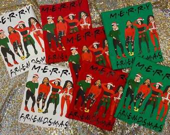 Merry Friendsmas Png - Etsy
