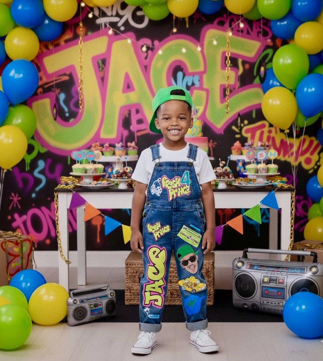 Prince Birthday Overalls| Fresh Prince Outfit| Prince Of - Etsy