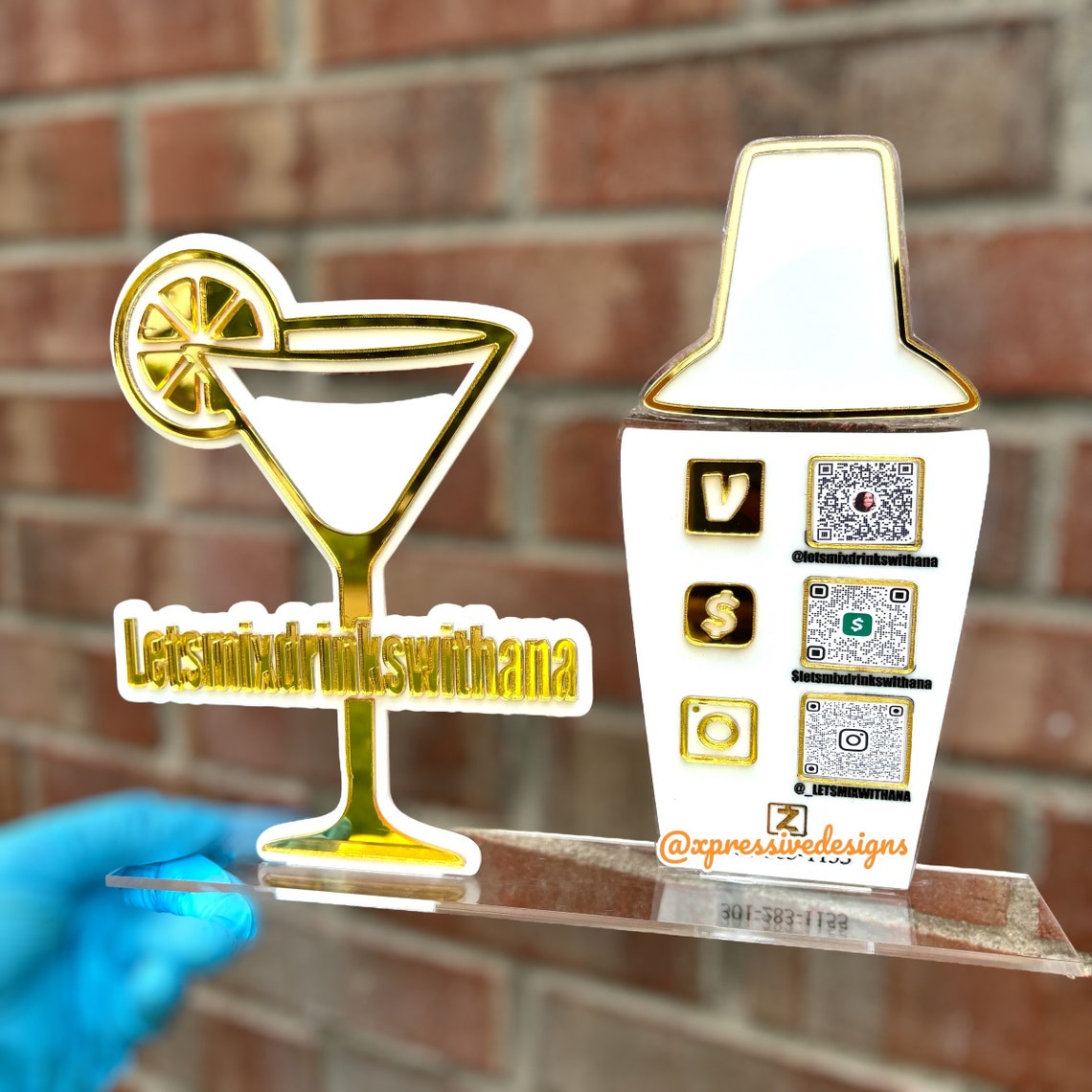 Bartender Sign/ Mobile Bartender Sign Scan to Pay Acrylic Sign - Etsy