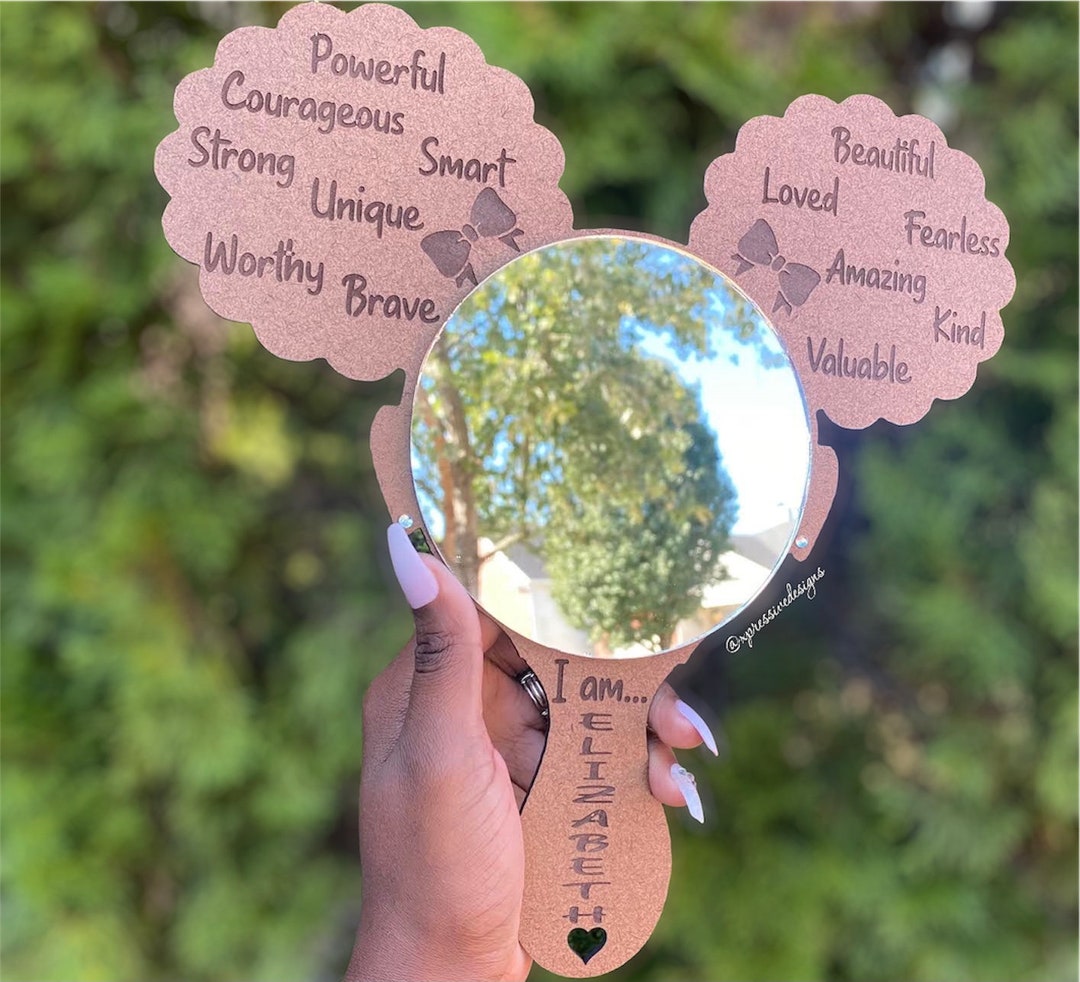 Engraved Affirmations Mirroraffirmations Mirror Pretty Girl Mirror - Etsy