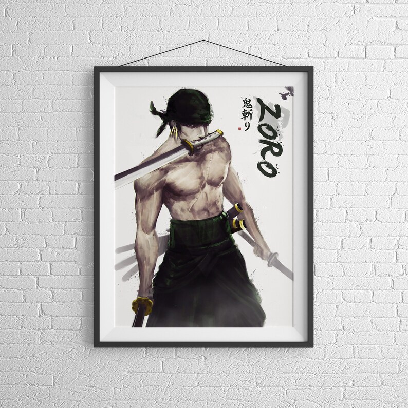 Roronoa Zoro Poster - Etsy