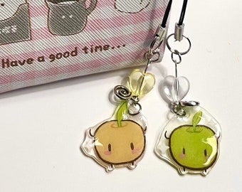 Stardew Valley Junimo Keychain / Clear Acrylic Charm - Etsy