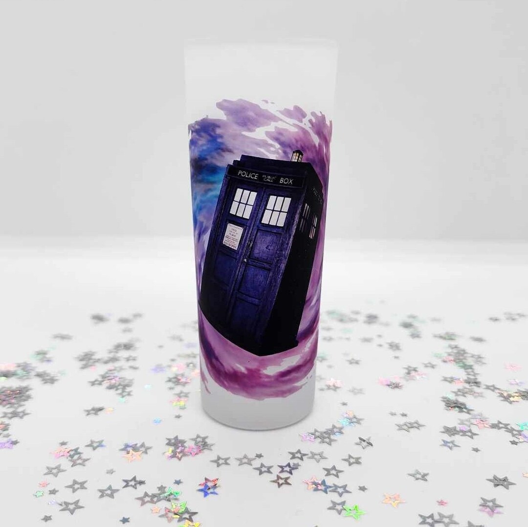Doctor Who Inspired Tardis Shot Glass - Etsy