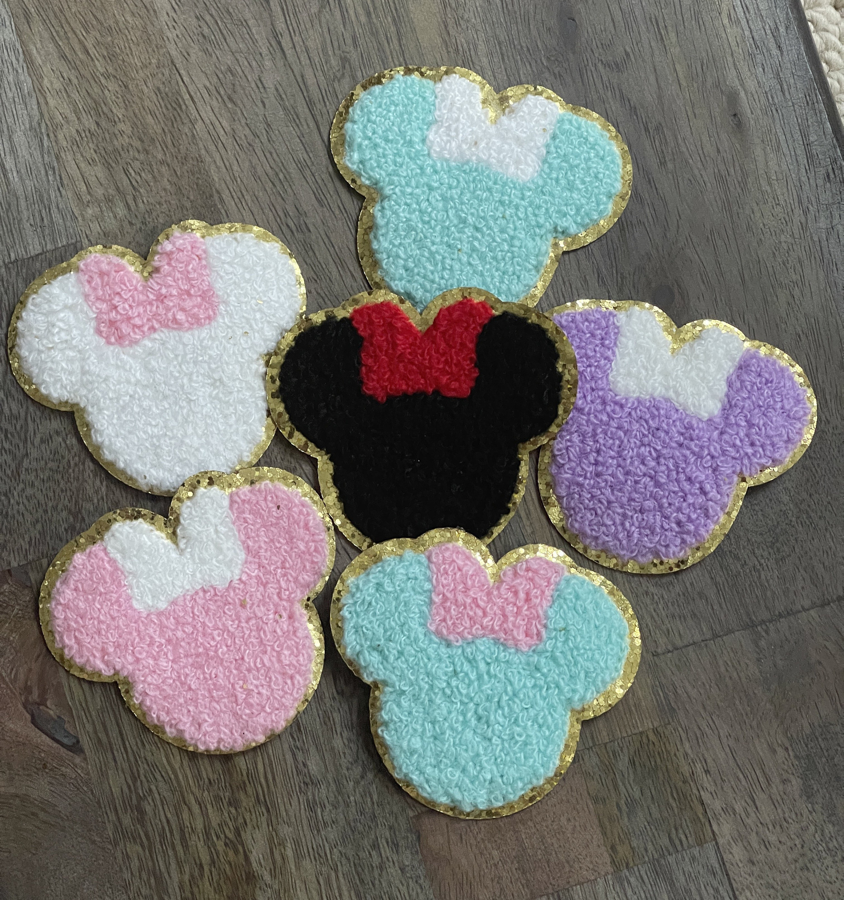 Iron on Minnie Patch-minnie Mouse Patch-disney Patches-disney Gifts ...