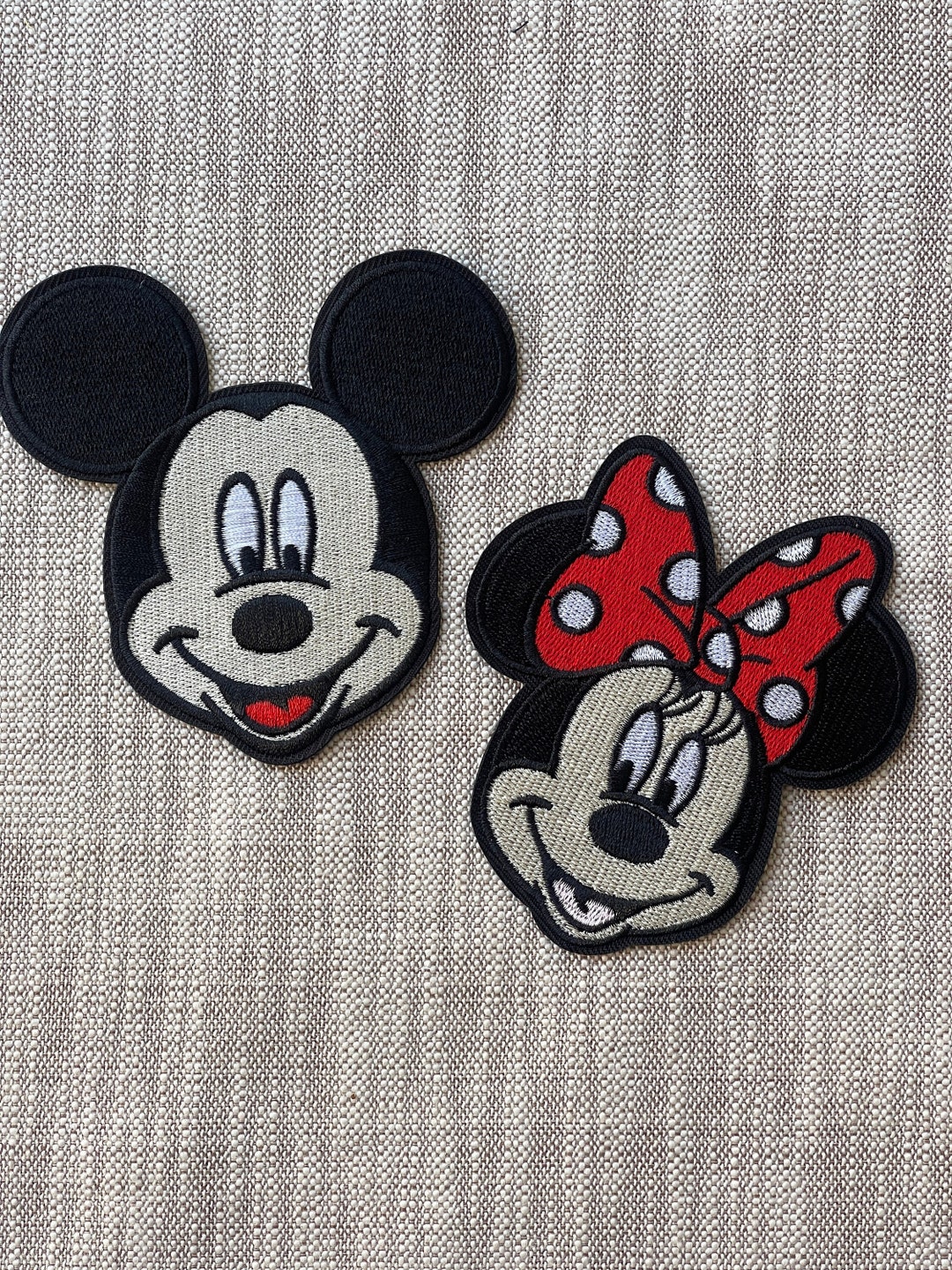 4 INCH Disney Iron on Patch-embroidered Disney Patches-mickey Mouse ...