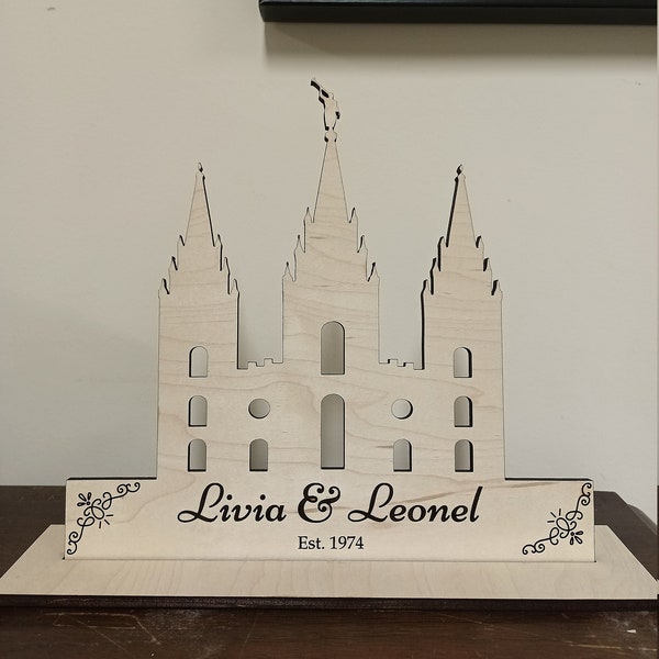 Temple Wood Sign - Etsy