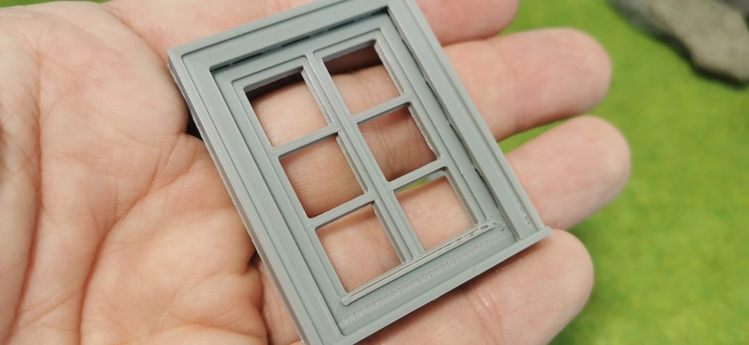 2x Window Diorama Gauge-g Modellbau Building Building House 1:22,5 ...