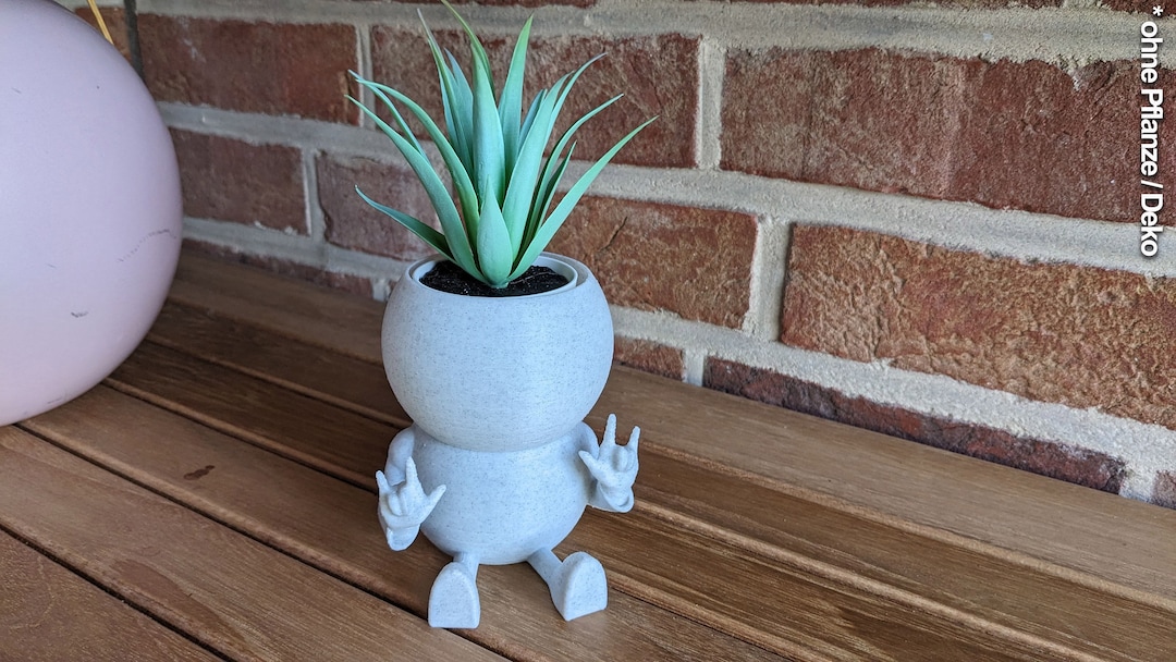 Harry Plant "i Love You" Funny Flower Pot Shows ASL BSL Sign Language ...