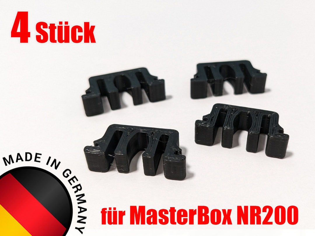 4x Retaining Clip Clip Side Panel Bracket Socket for Coolermaster ...