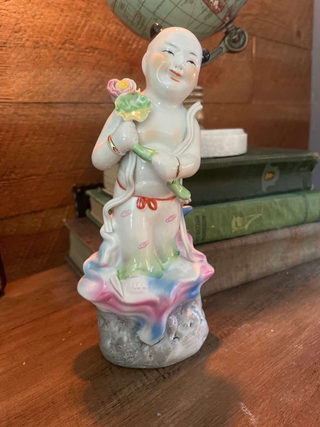 Vintage Japanese Ceramic Figurine - Etsy