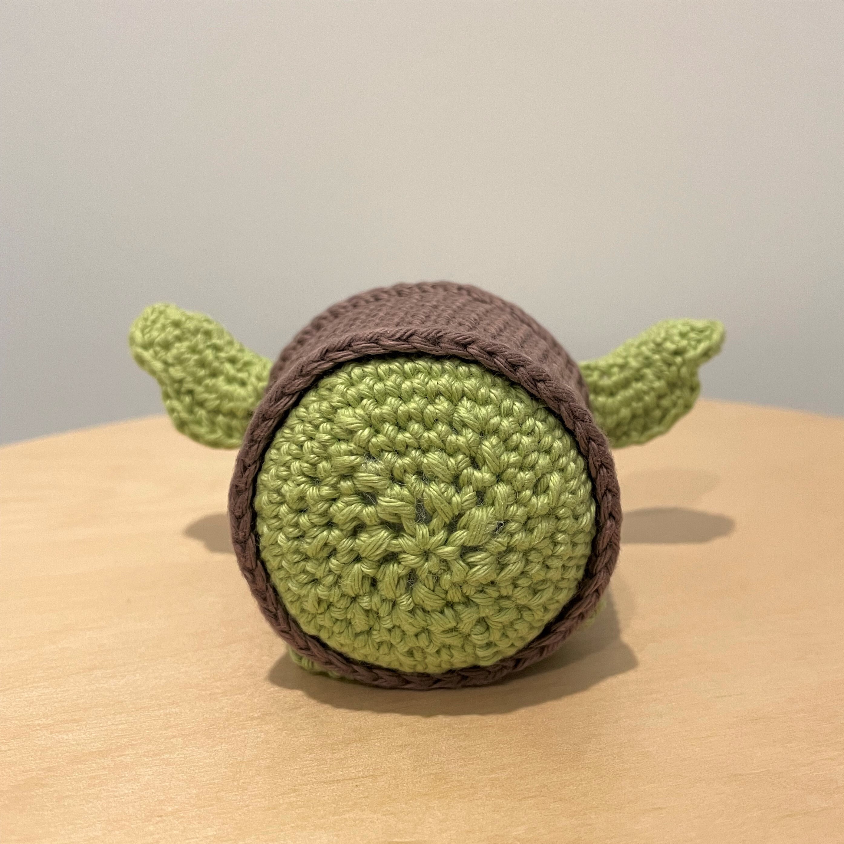 Crochet Pattern Baby Yoda Grogu tsum tsum Amigurumi | Etsy
