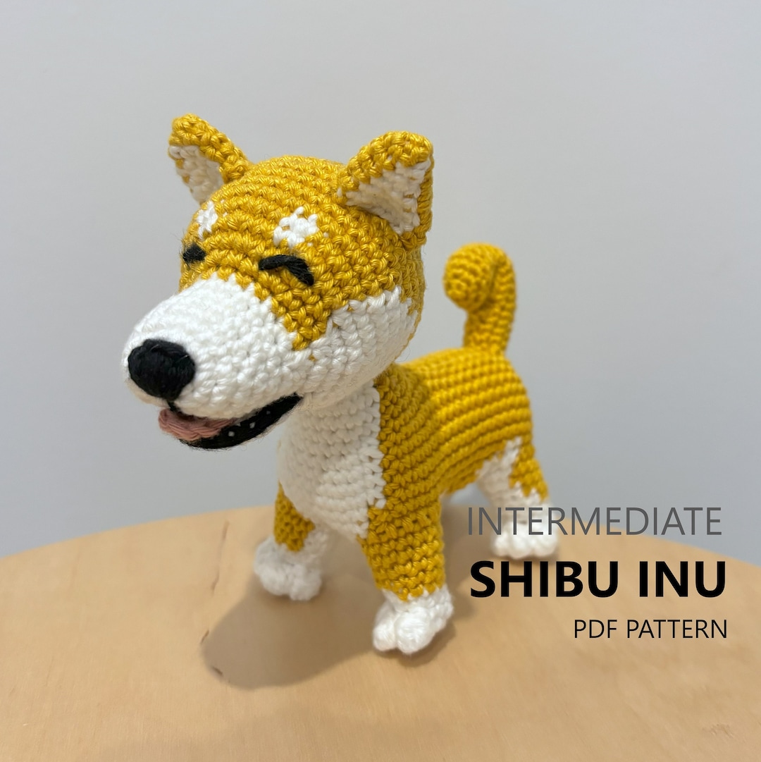 Crochet Pattern - Shibu Inu Amigurumi - Etsy