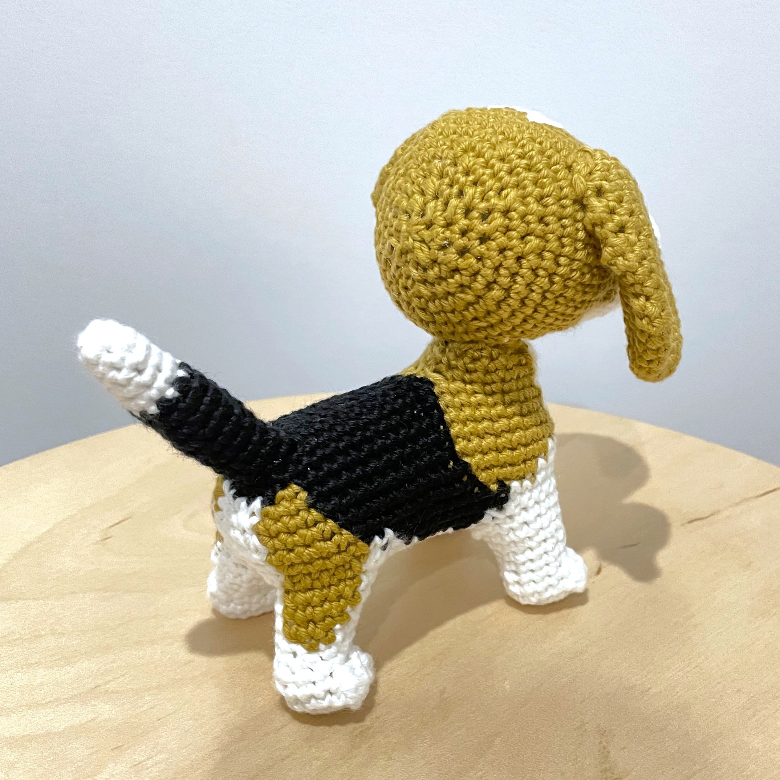 Crochet Pattern Beagle Dog Amigurumi - Etsy