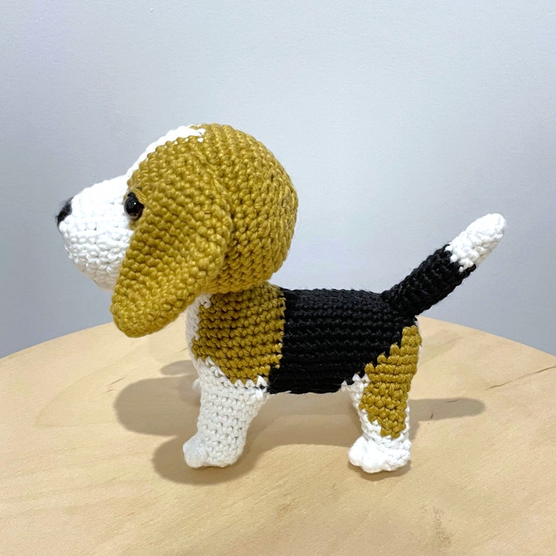 Crochet Pattern Beagle Dog Amigurumi - Etsy