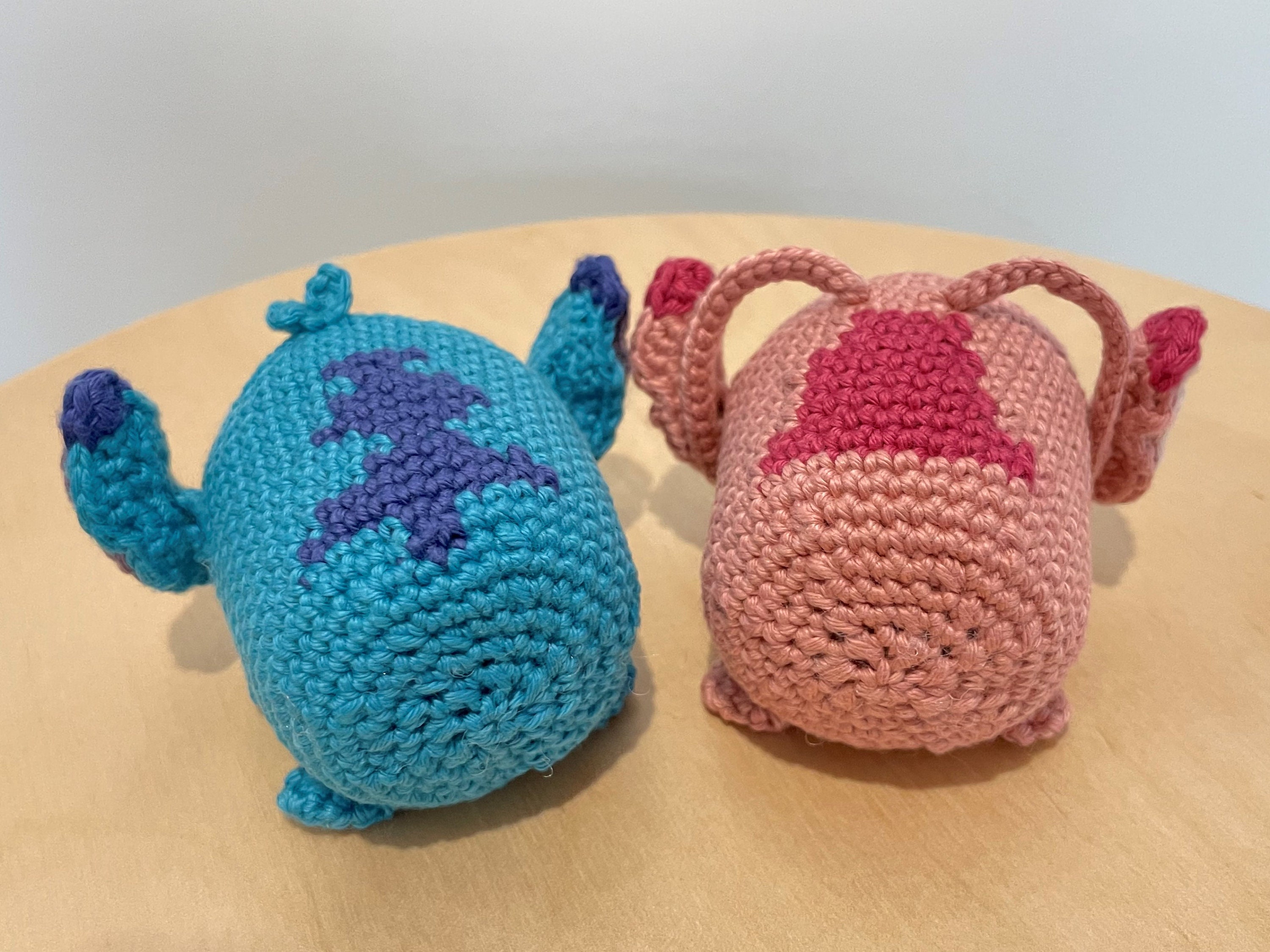 Crochet Pattern Lilo and Stitch Stitch and Angel Tsum Tsum - Etsy