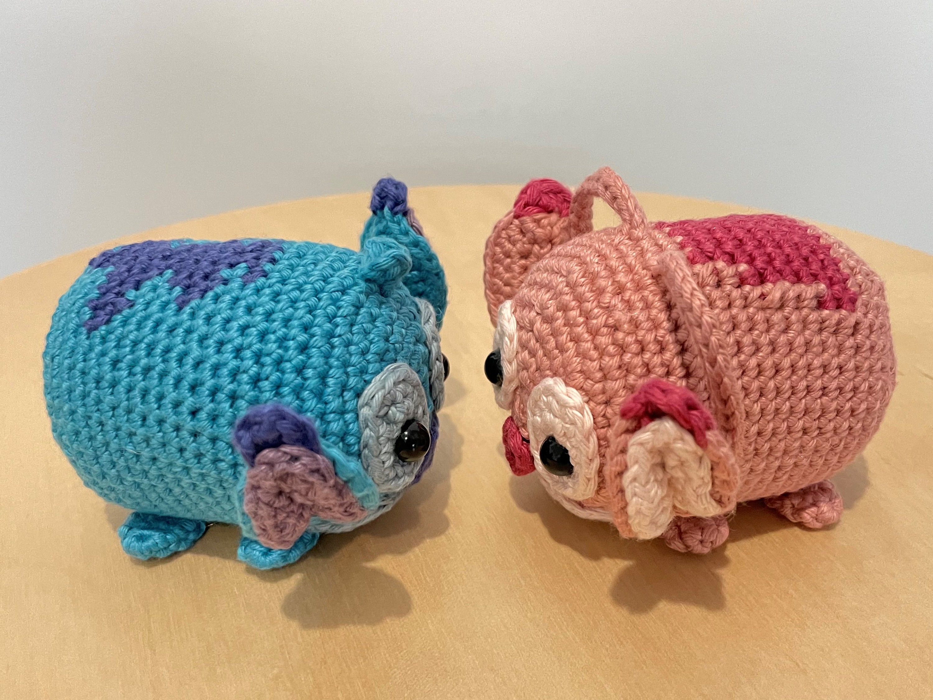 Crochet Pattern Lilo and Stitch Stitch and Angel Tsum Tsum - Etsy