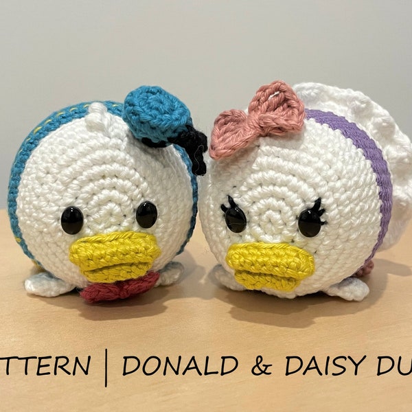 Crochet Donald Duck Pattern - Etsy