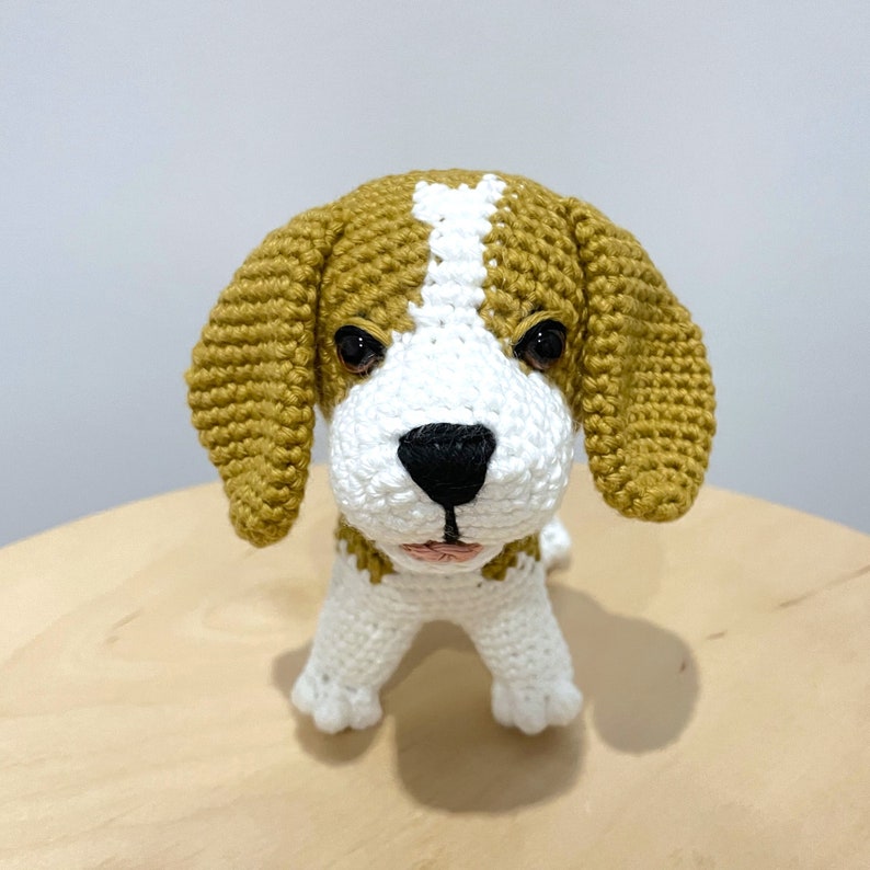 Crochet Pattern Beagle Dog Amigurumi - Etsy