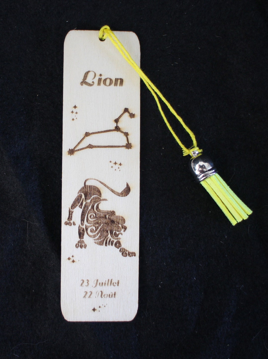 Leo Astrological Sign Bookmark - Etsy