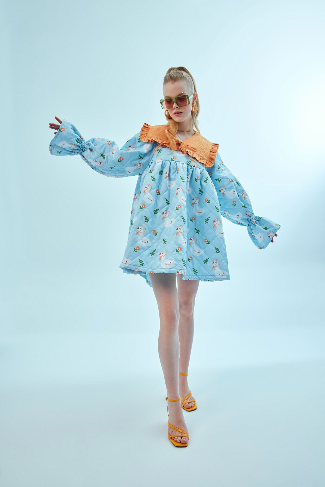 Ducky Fluffy Dress - Etsy