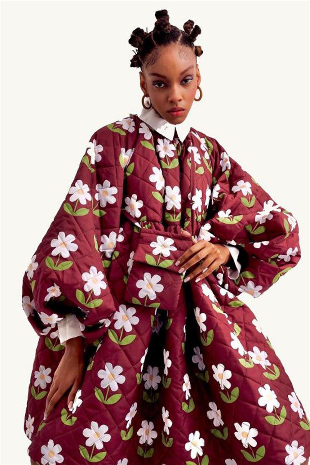 Daisy Dream Puff Mini Bag Claret Red - Etsy