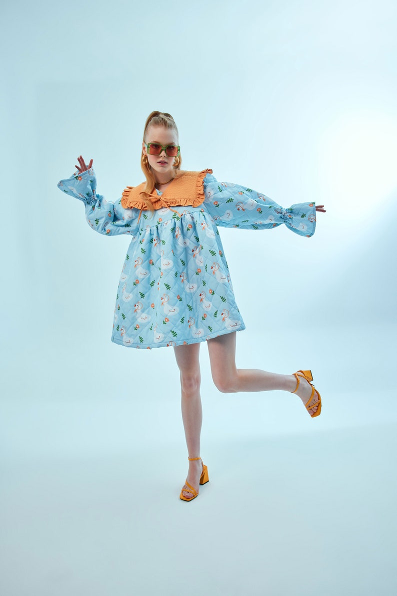 Ducky Fluffy Dress - Etsy