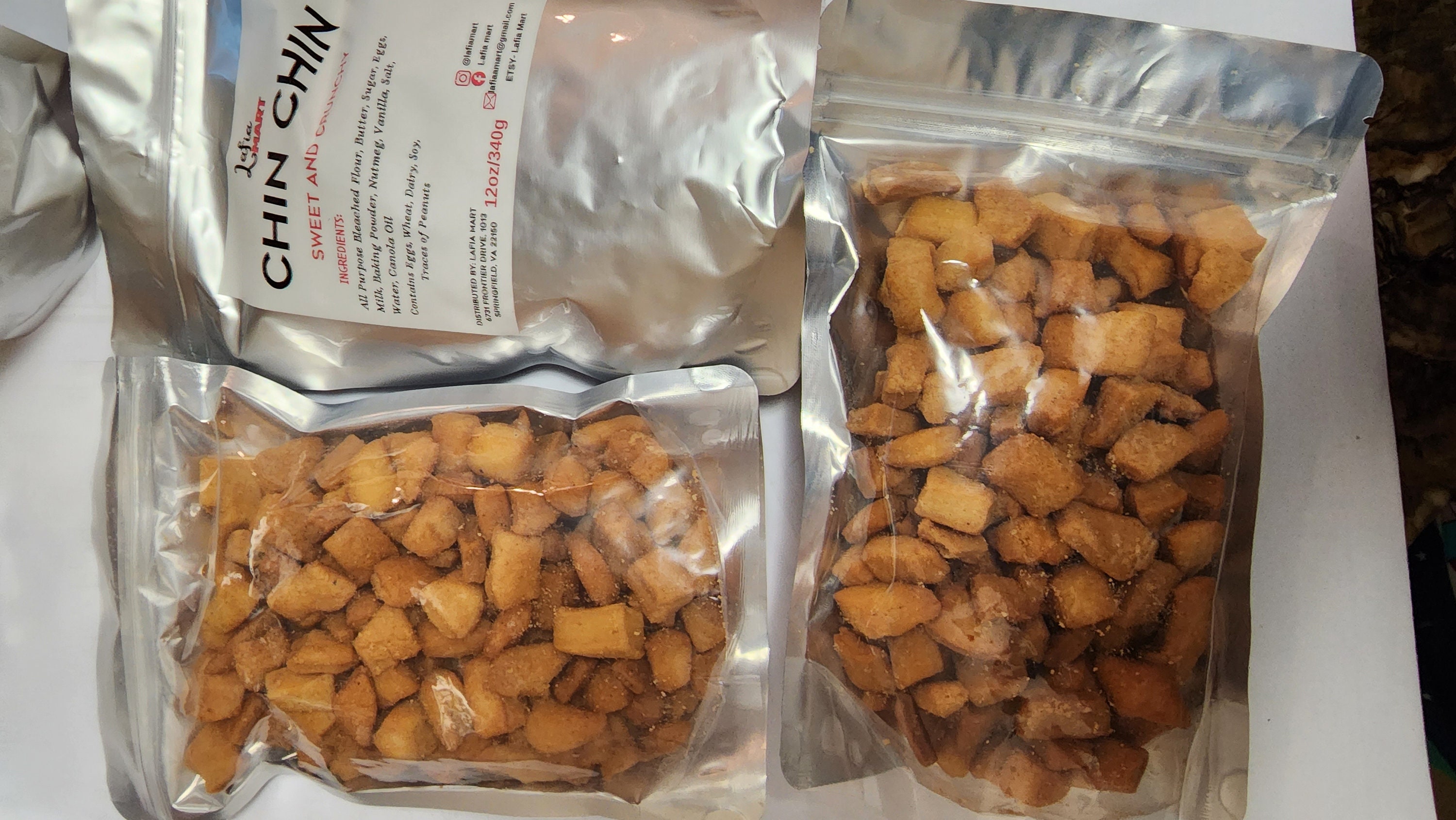 Nigerian Chin Chin, Made to Order, Party Snacks, Achomo, Croquettes - Etsy