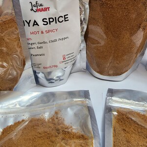 Authentic Suya Pepper, Suya Spice, Yaji Spice - 6oz, Khebab Spice ...