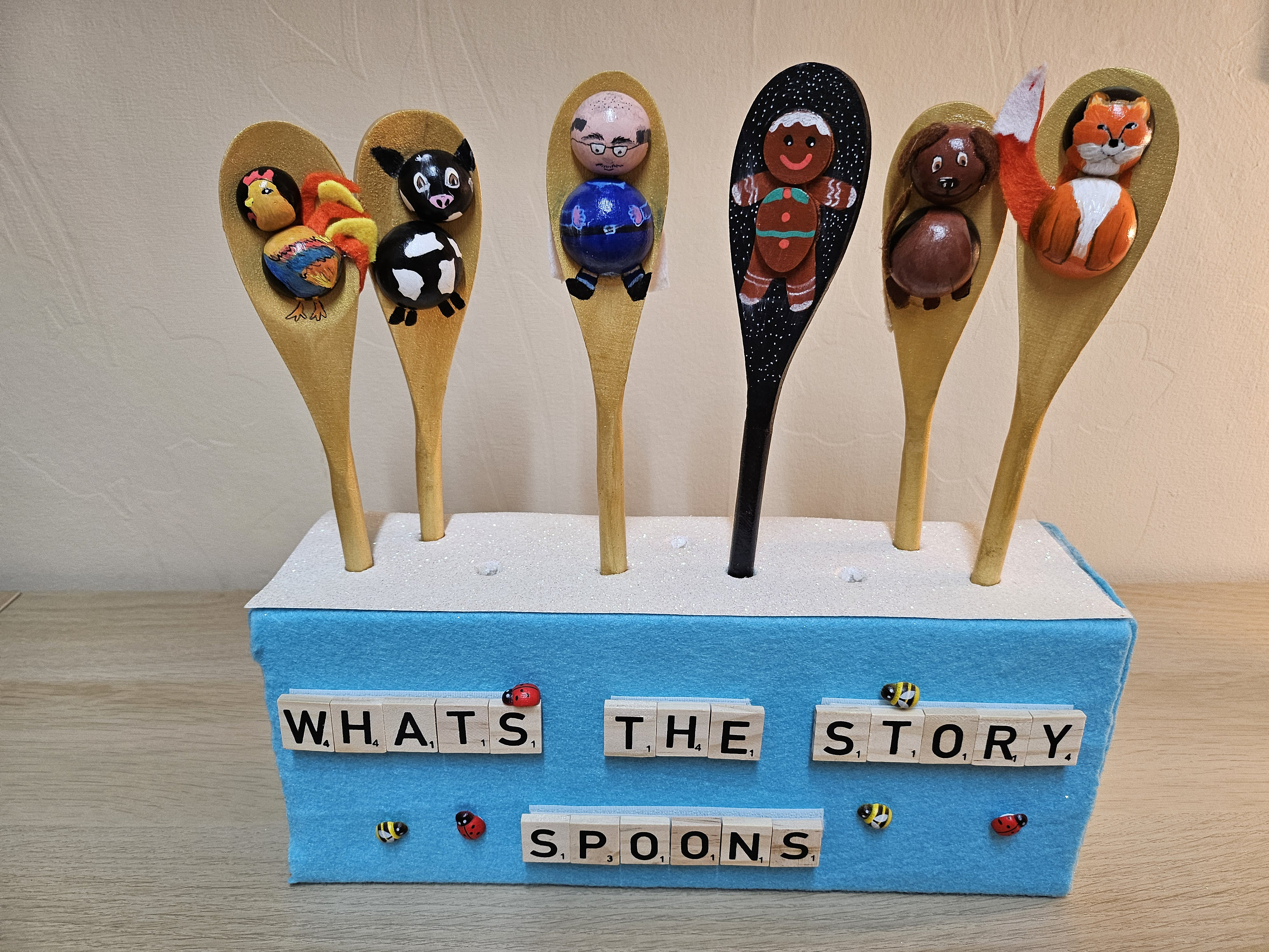 The Gingerbread Man Story Spoons - Etsy