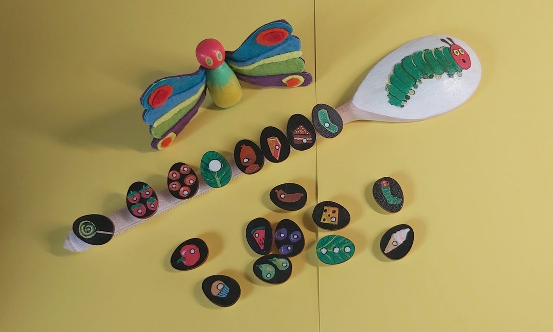The Very Hungry Caterpillar Story Spoon. - Etsy