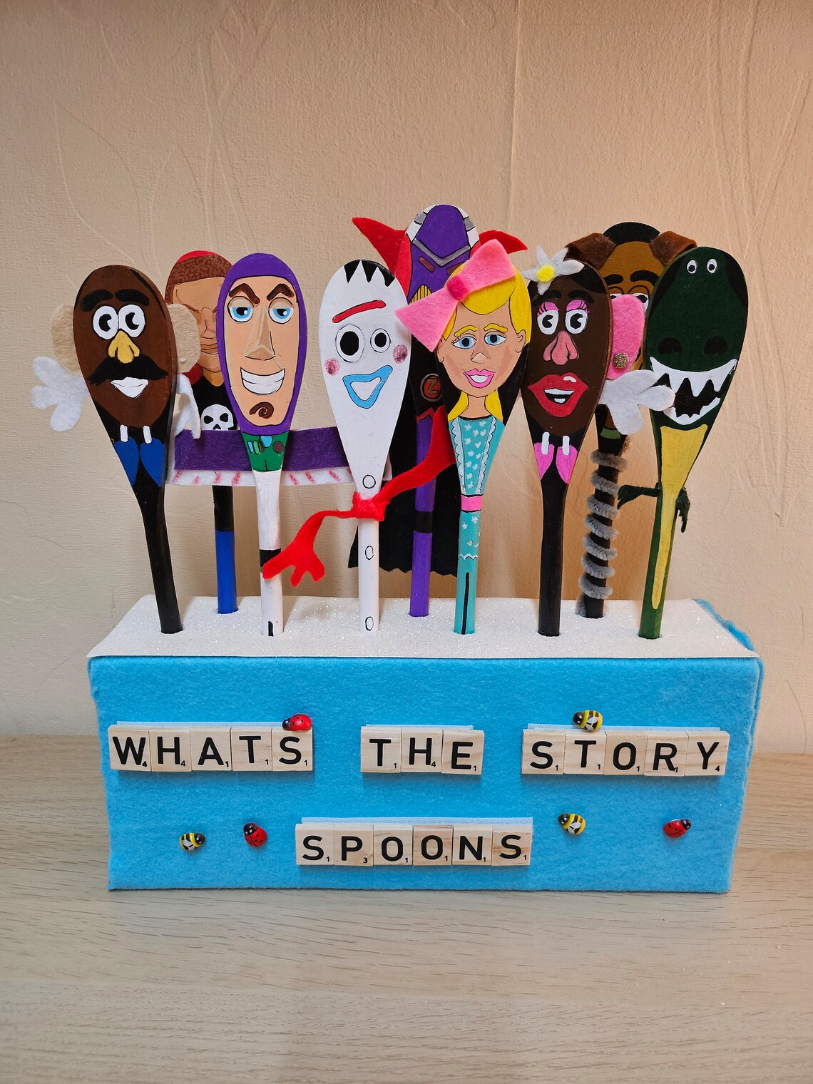 What's the Story Spoons Toy Story Set - Etsy