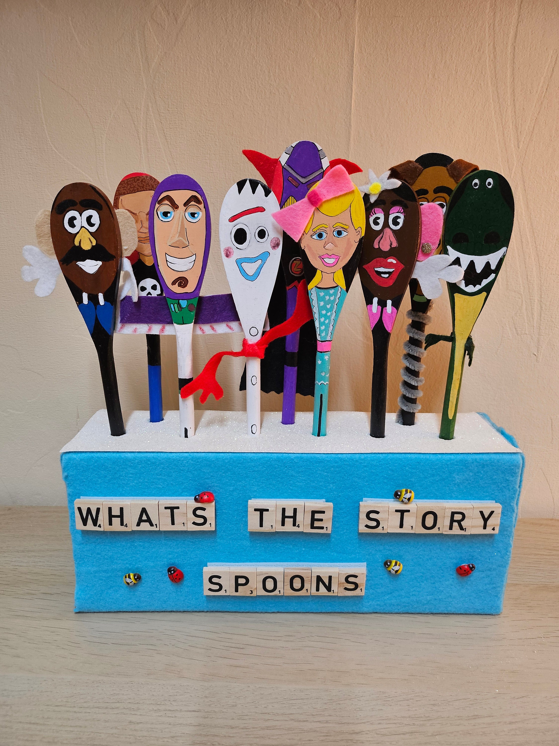 What's the Story Spoons Toy Story Set - Etsy