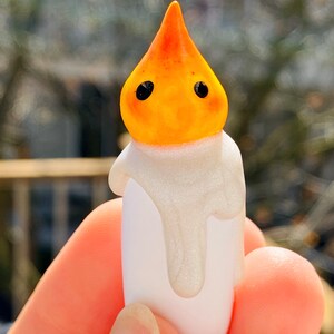 Candle Creature Blobs Handmade Clay Miniature Handmade Clay Figurine ...