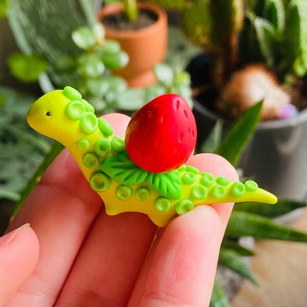 Clay Dinosaur - Etsy